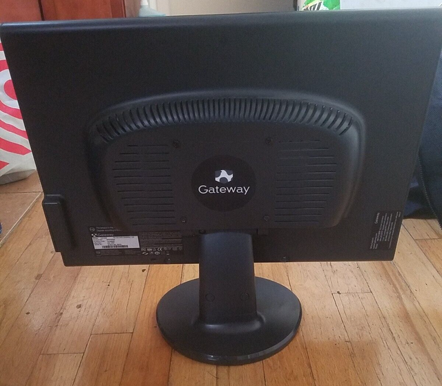 Gateway FPD1975W 19" Widescreen LCD Computer Monitor 900w VGA and DVI ...