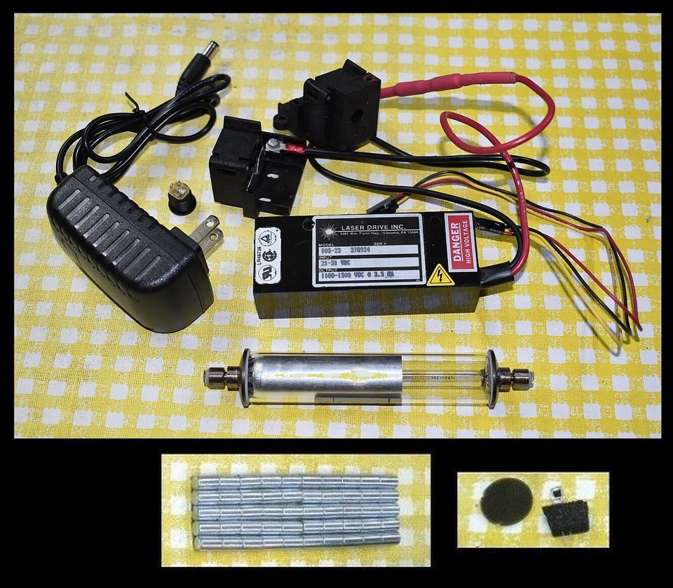 HeNe Laser Kits - Basic, Zeeman, Stabilized with or without Arduino ...