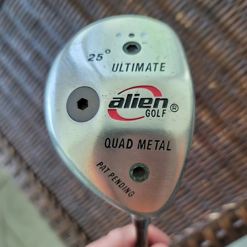 Alien Golf Ultimate Quad Metal Fairway Wood 25* RH Graphite R Flex ...