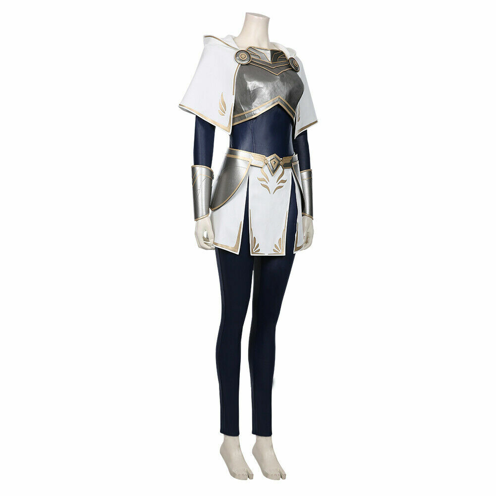 LOL Luxanna Crownguard Cosplay Costume Halloween Uniform Outfit | eBay