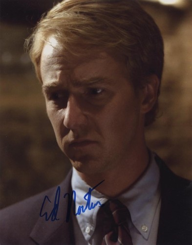 Ed Norton- Signed Photograph | eBay
