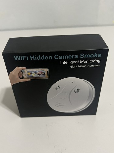 Hidden Camera Smoke Detector Wireless Wifi 1080P HD Night Vision Motion ...