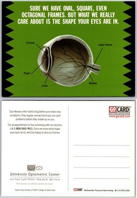 Continental University Optometric Center Postcard | eBay