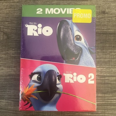 Rio & Rio 2 (DVD Double Feature) Two Movie Collection Brand New Sealed ...