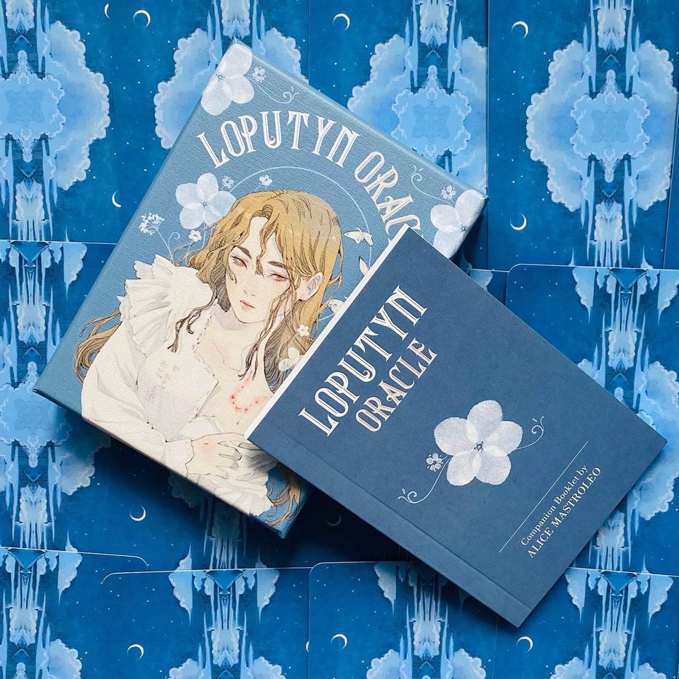 Loputyn Oracle Cards Deck & Book Wolf & Girl Death & Love LO SCARABEO ...