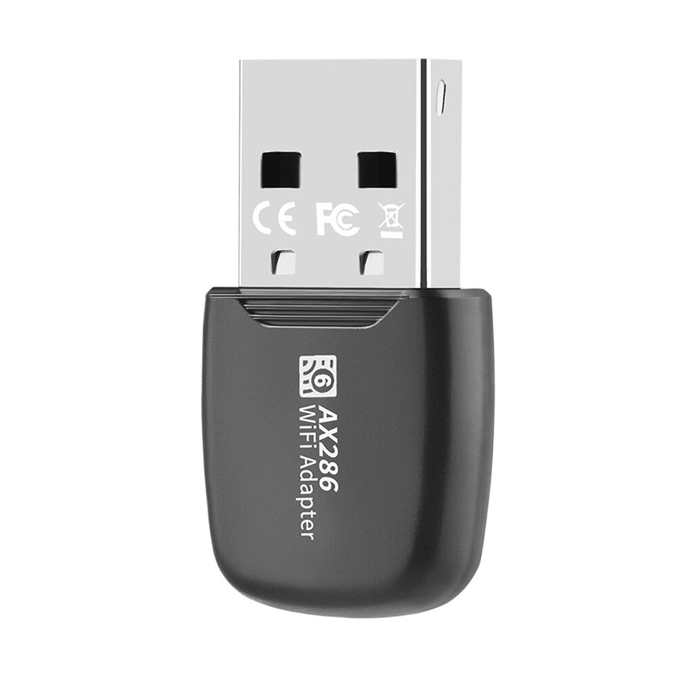 Mini USB WIFI 6 Dongle Wi-Fi Lan Adapter Reusable For PC Laptop Windows ...