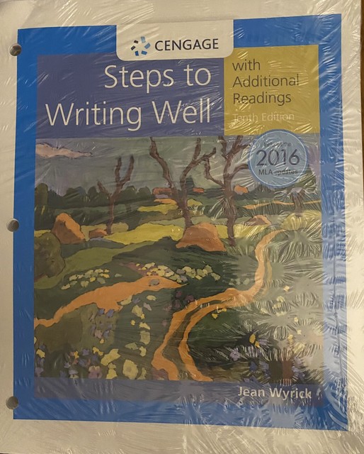 Bundle: Steps to Writing Well with Additional Readings, 2016 MLA Update ...