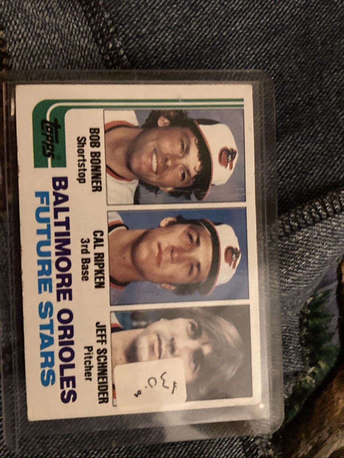 1982 Topps - Future Stars #21 Cal Ripken, Jeff Schneider, Bobby Bonner ...