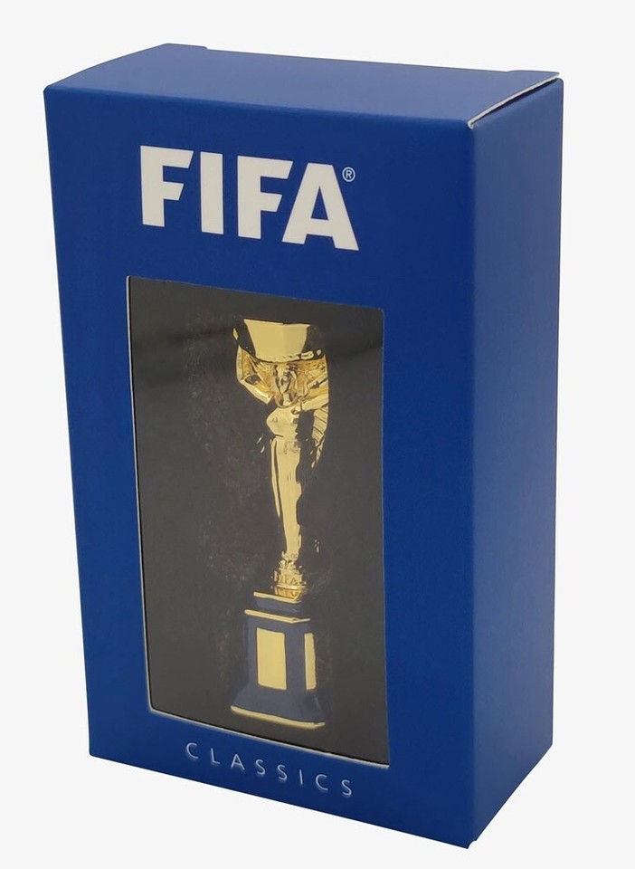 JULES RIMET TROPHY. NEW FIFA LICENSED PRODUCT. SIZE: 70mm. Not Full ...