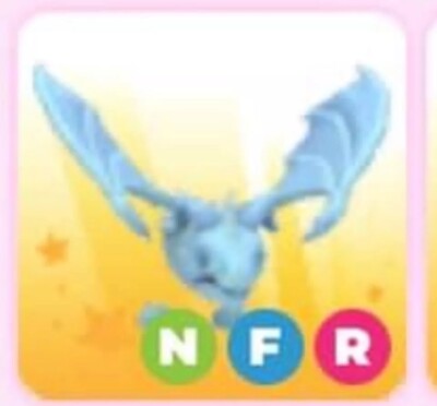 NFR Frost Dragon (Neon Fly Ride) Adopt Your Pet from Me - VERY QUICK ...