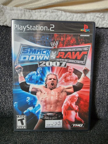 WWE SmackDown vs. Raw 2007 (Sony PlayStation 2, 2006) for sale online ...