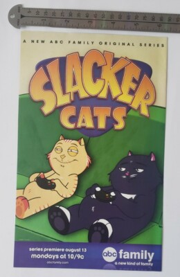Slacker Cats TV Show RARE Print Advertisement | eBay