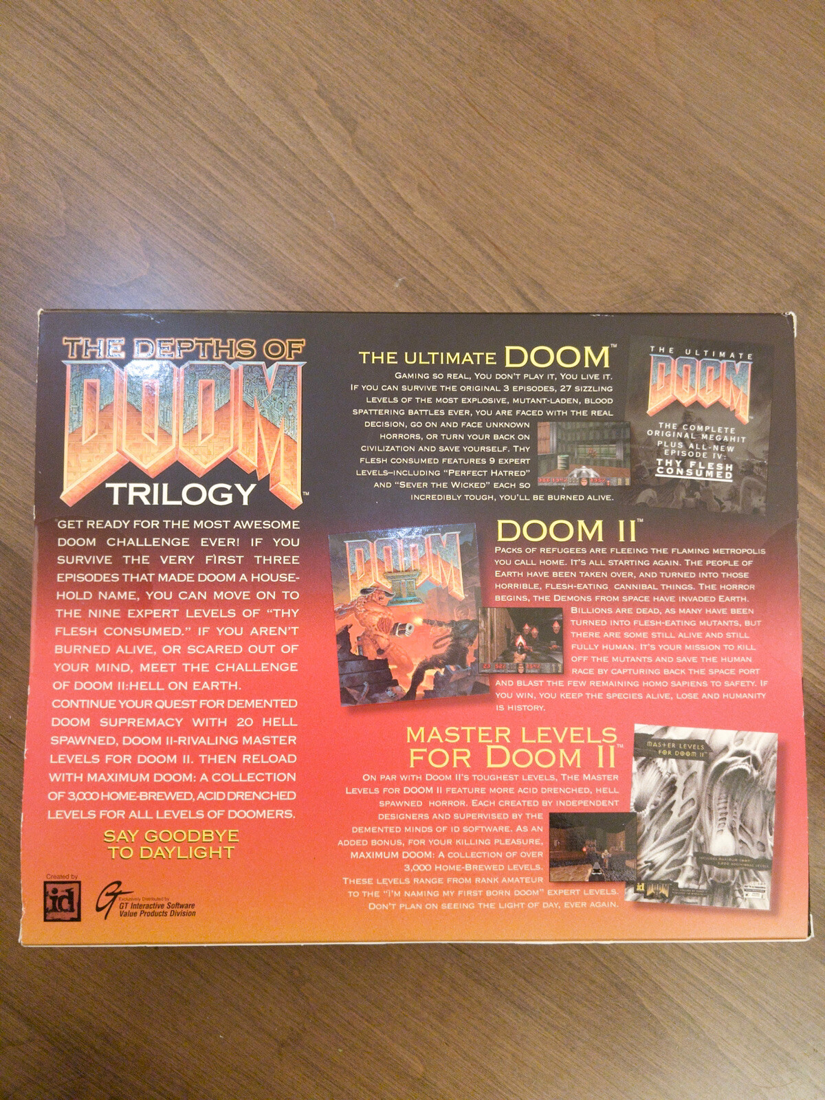 The Depths of Doom Trilogy (Ultimate Doom, Doom II, Master Levels for ...