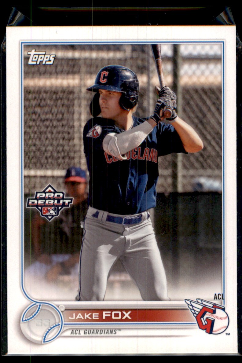 2022 TOPPS PRO DEBUT JAKE FOX ACL GUARDIANS #PD-12 | eBay