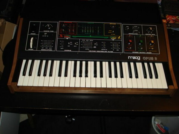 MOOG Opus-3 Keyboard Synthesizer for sale online | eBay