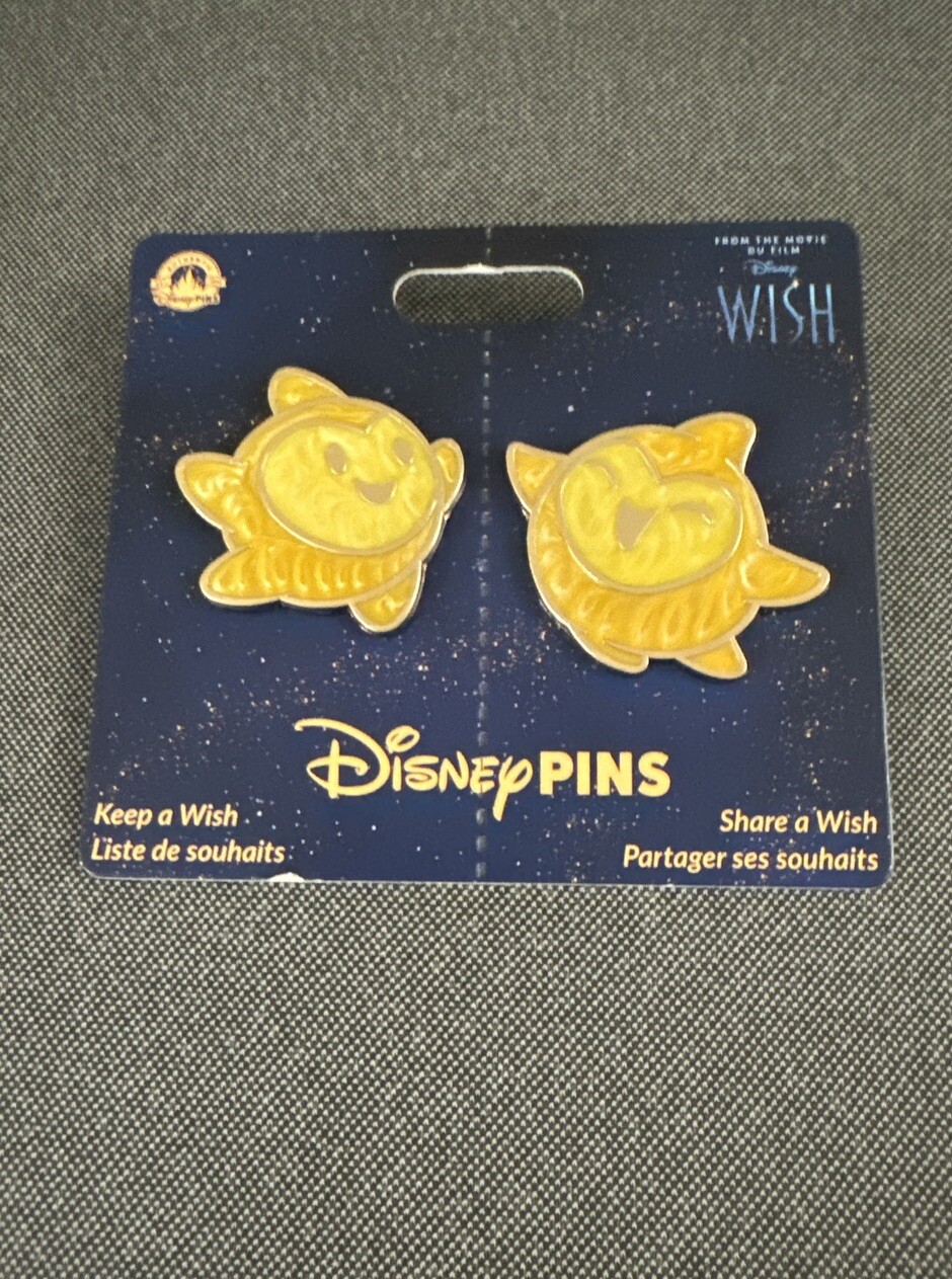 Disney Wish Star 2 Pin Set Share A Pin star pin | eBay