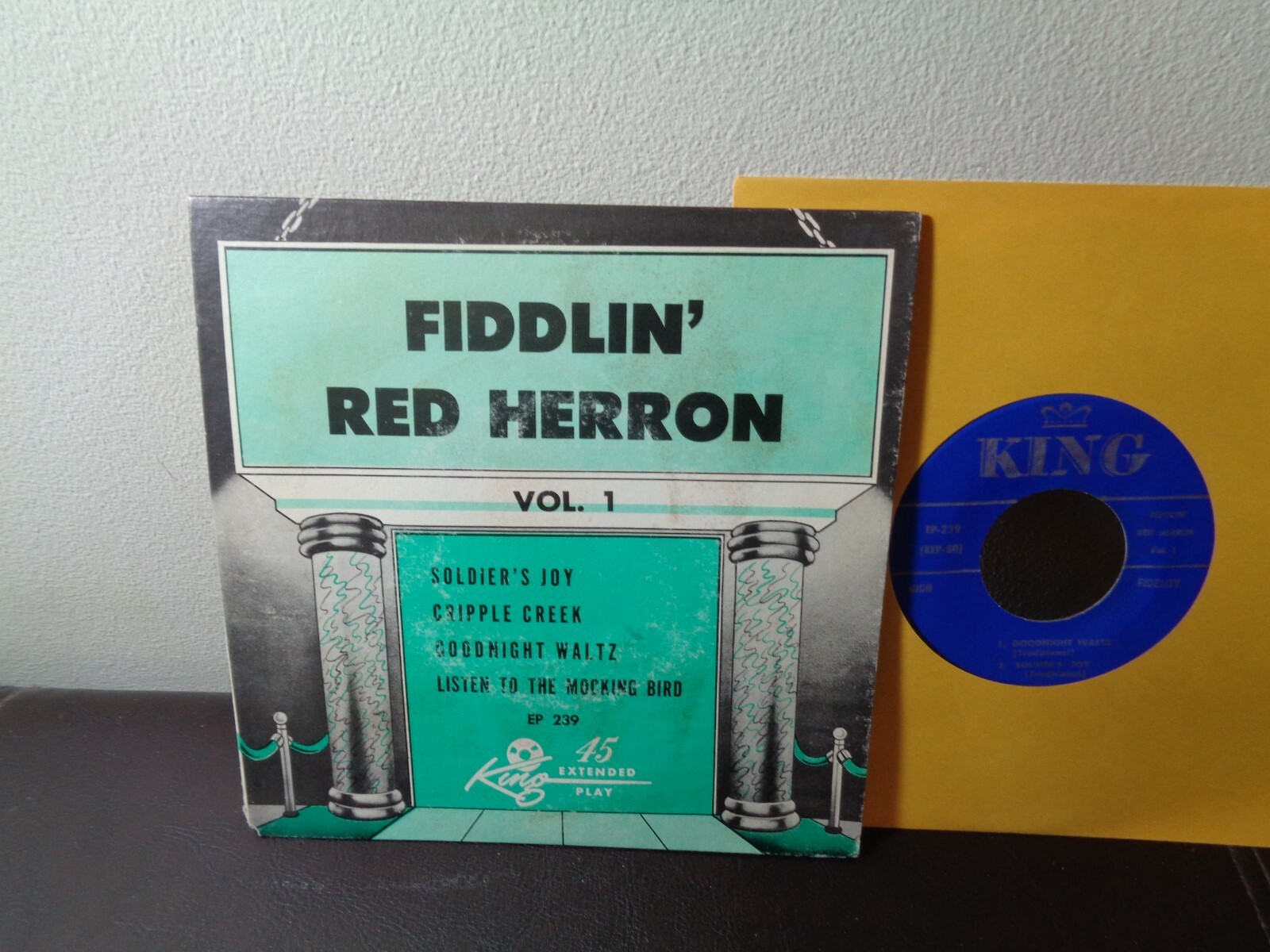 FIDDLIN' RED HERRON / Rare Early Country EP on KING / Vol 1 | eBay