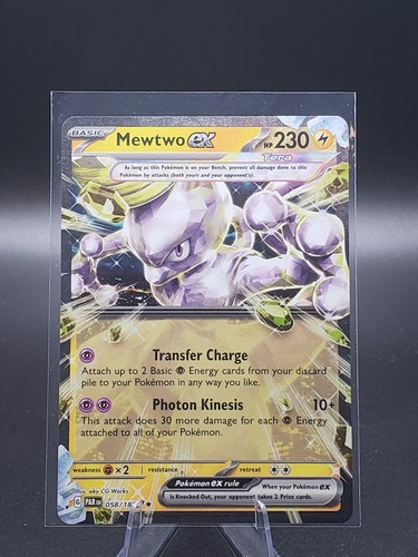 Mewtwo ex 058/182 Sv04: Paradox Rift Holo | eBay