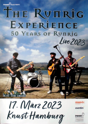 RUNRIG EXPERIENCE - 2023 - Tribute to Runrig - Concert Tour - Poster ...