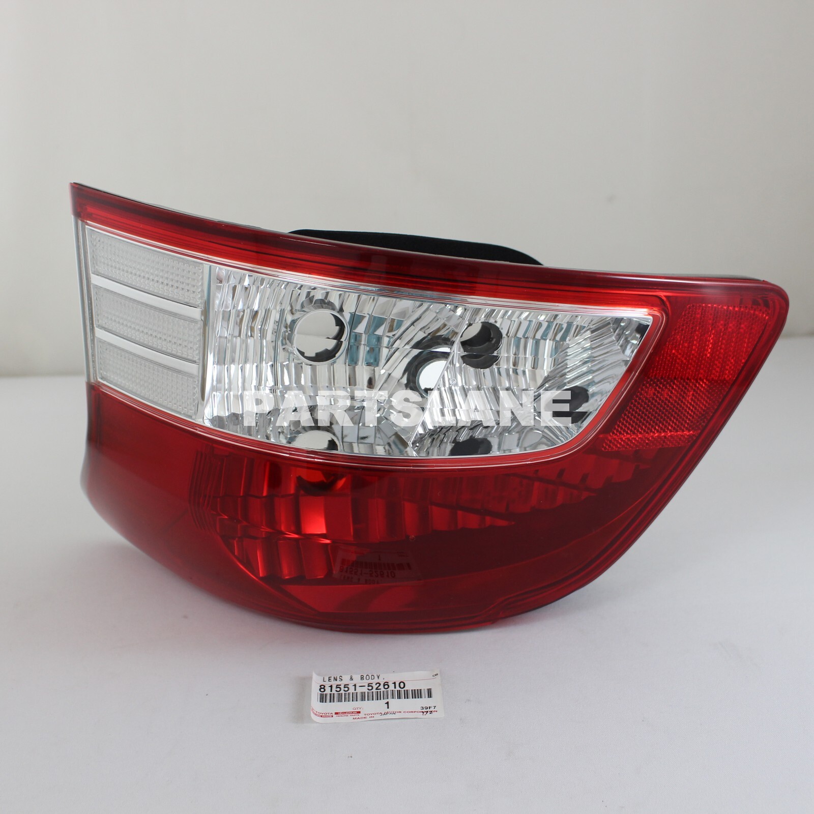 Toyota Yaris NCP50 OEM Rear Right RH Combination Lamp Lens & Body 81551 ...