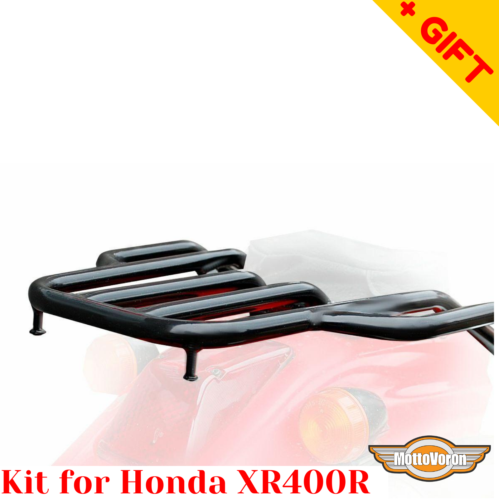 For Honda XR 400 Rear rack XR400R Headlight protector Guard XR 400 Kit ...