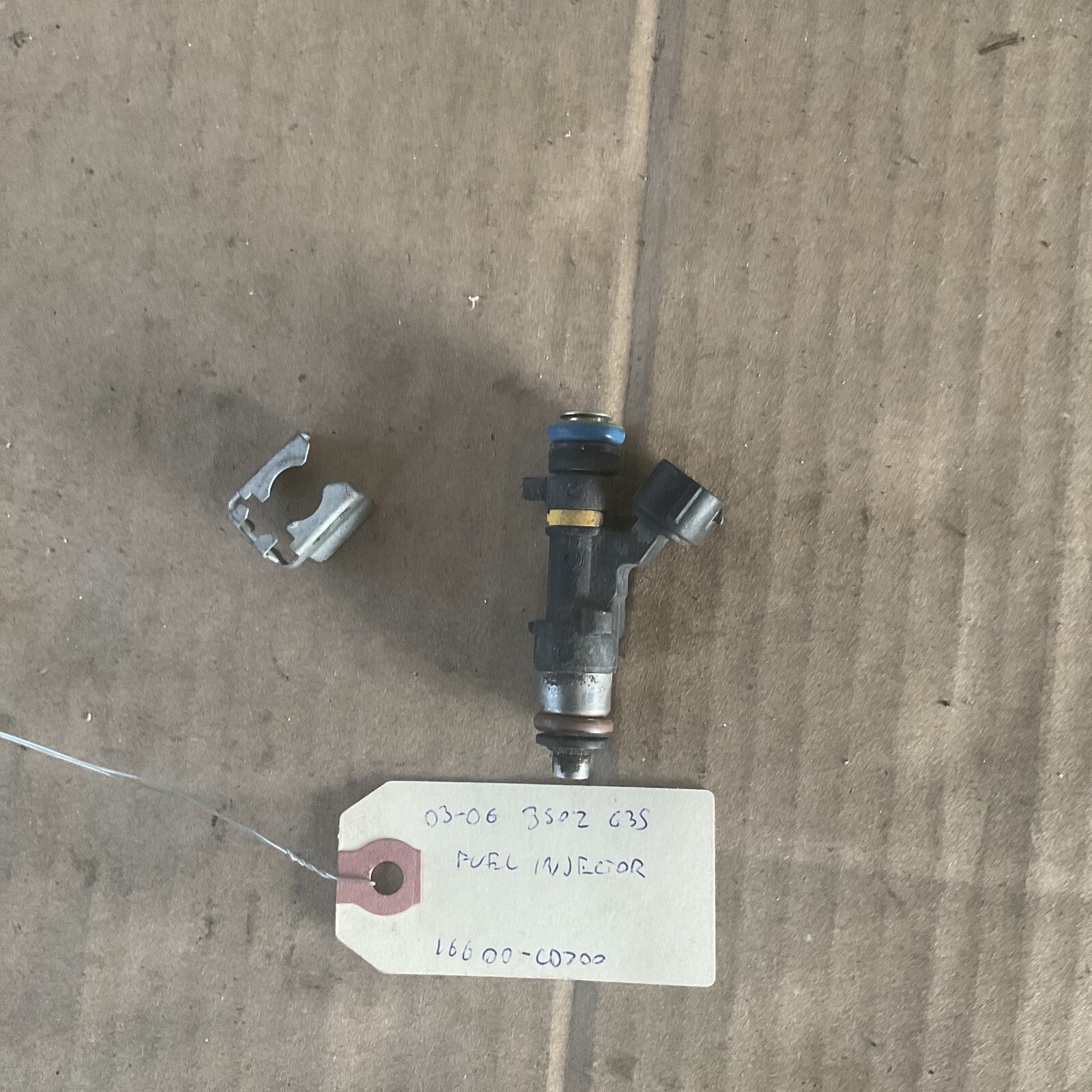 03-06 Nissan 350Z Infiniti G35 VQ35DE Fuel Injector 16600-CD700 | eBay