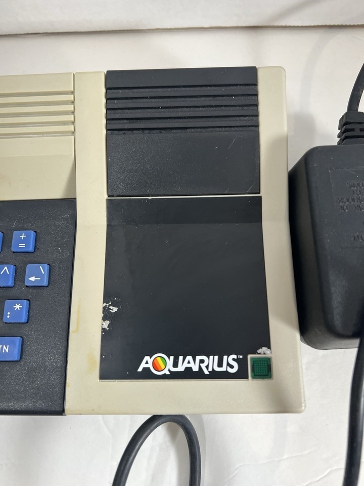 Aquarius Computer System Mattel 1982 #5931R - Powers On, Untested | eBay