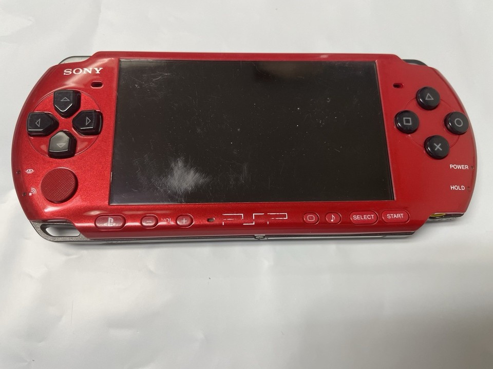 Sony PSP-3000 Playstation Portable Console -Red/Black, Ships From USA ...