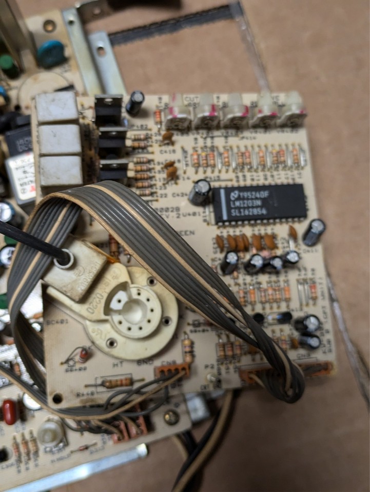 Arcade Monitor Chassis PCB LOT - 19" Pentranic PC 1020, Ducksan Type 19 ...