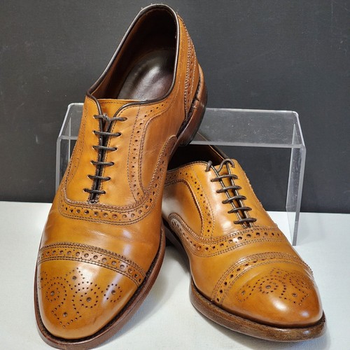 Allen Edmonds Strand Cap-toe Oxford Dress Shoe 10.5-D Walnut Brown ...