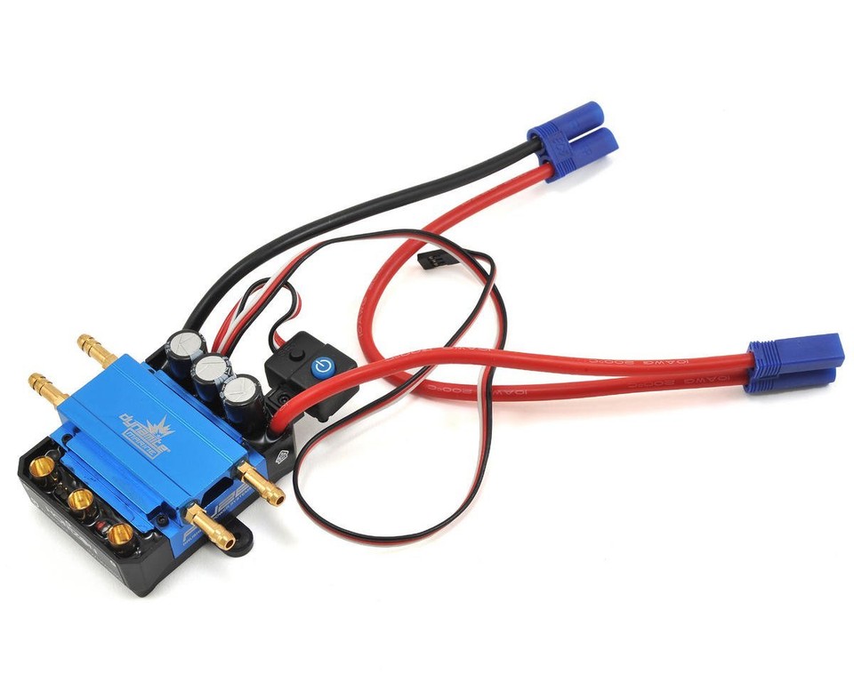 Dynamite 160A 160 AMP Brushless Waterproof Marine RC Boat ESC (3-8S ...