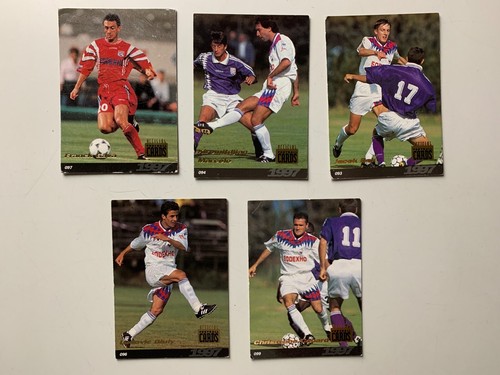 LOT 5 OFFICIAL FOOTBALL CARDS CHAMPIONNAT DE FRANCE SAISON 1997 - LYON ...