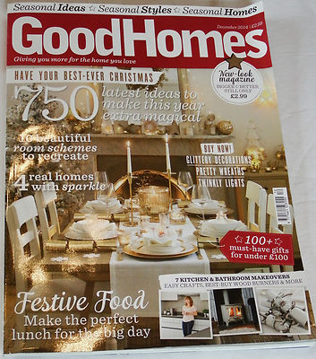 Good Homes House/Lifestyle/Interiors Magazine, December 2014 | eBay UK
