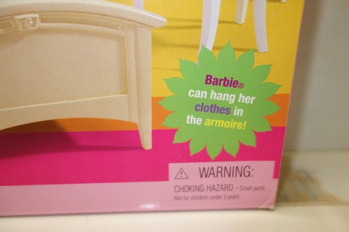 Barbie 67552 MIB 2002 Living in Style Bedroom Playset for sale online ...