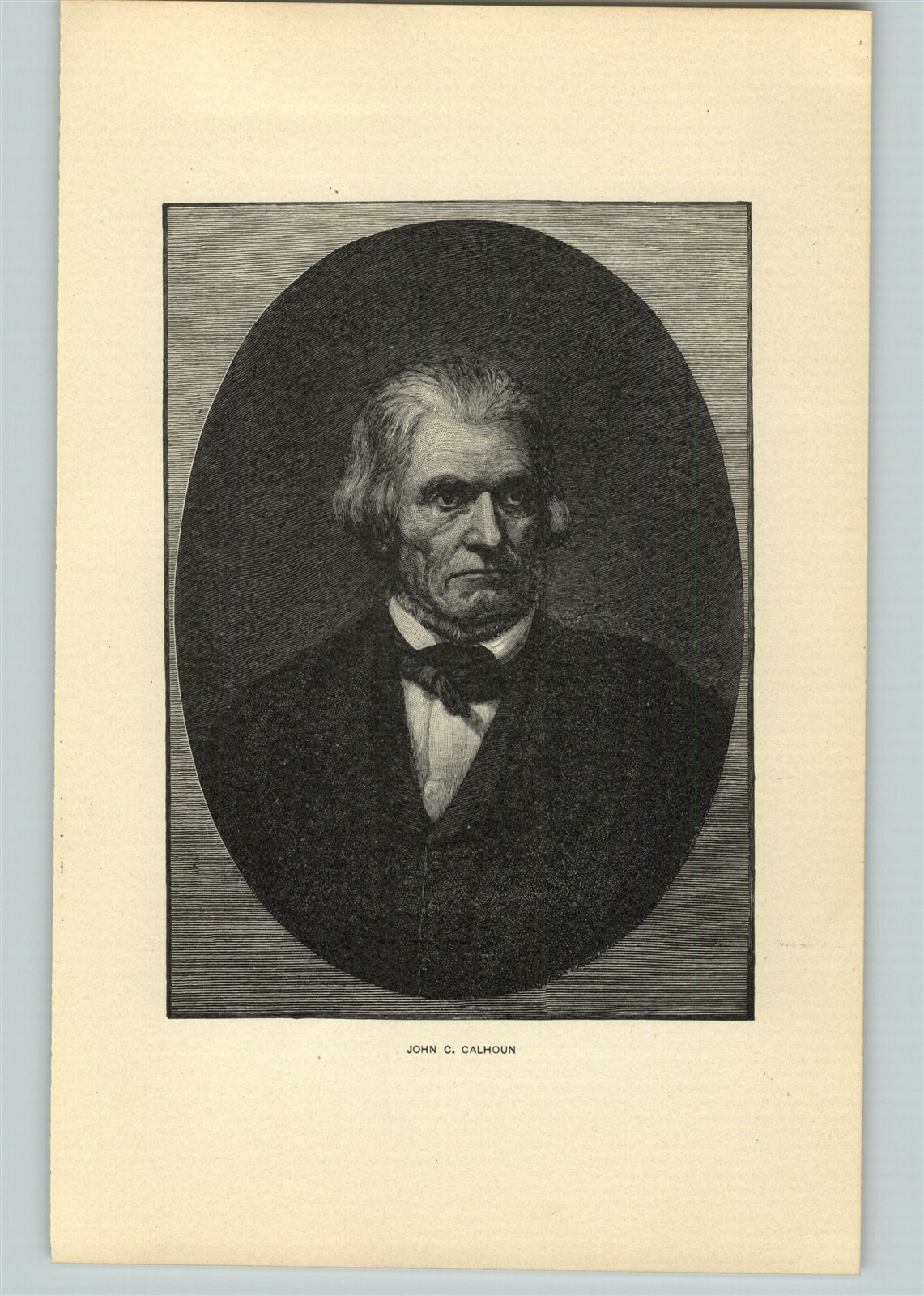 1905 Print American History United States John C Calhoun VP South ...