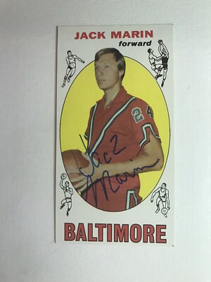 Jack Marin 69/70T Tall Boys #26 Autograph | eBay