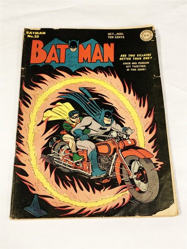 1941 BATMAN ISSUE #25 COMIC BOOK VERY GOOD COMPLETE | eBay