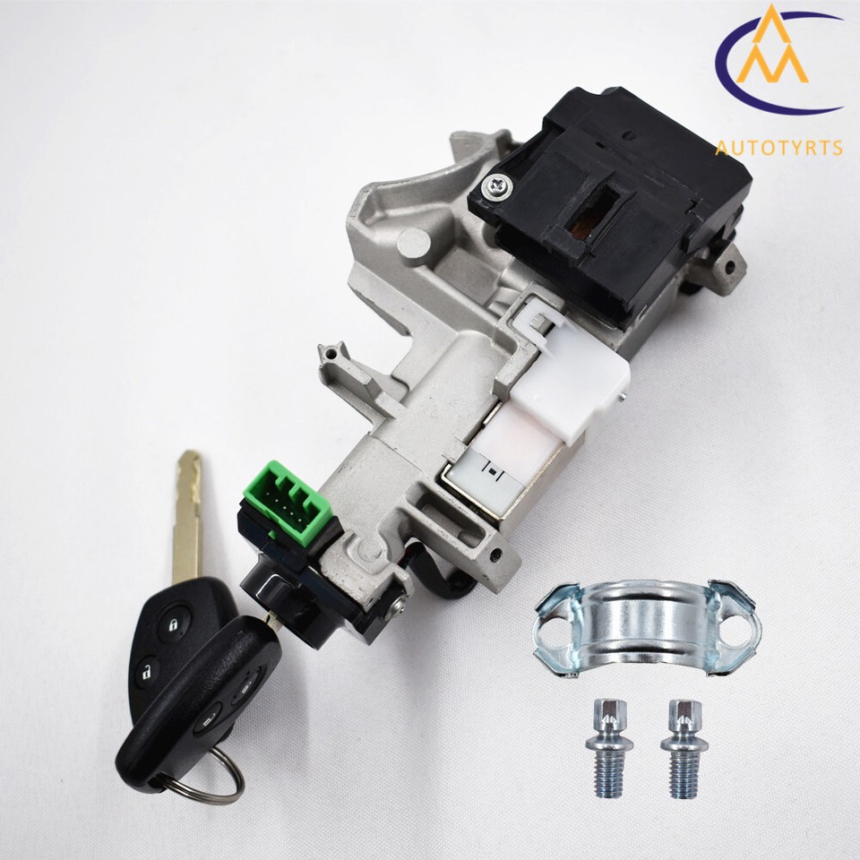 For Honda Civic Ignition Lock Cylinder Switch + 2 Keys + 2 Bolts 06350 ...