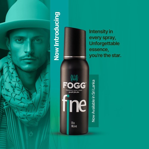 FOGG Fine 120ML Rio Wove Deodorant No Gas Long-Lasting Perfume Body ...