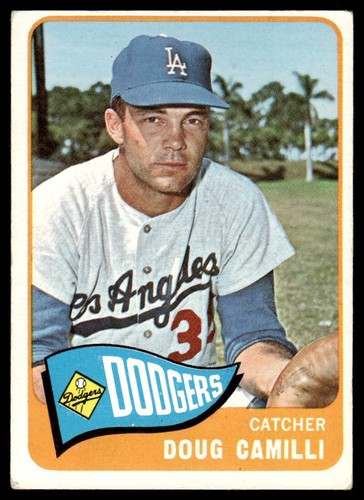 1965 Topps Doug Camilli Los Angeles Dodgers #249 | eBay