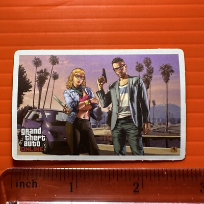 GRAND THEFT AUTO Online Sticker Rockstar Games GTA | eBay