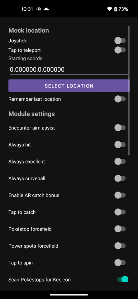 Polygon#/Aerilate installation add on for rooted Pokemon go spoofing ...