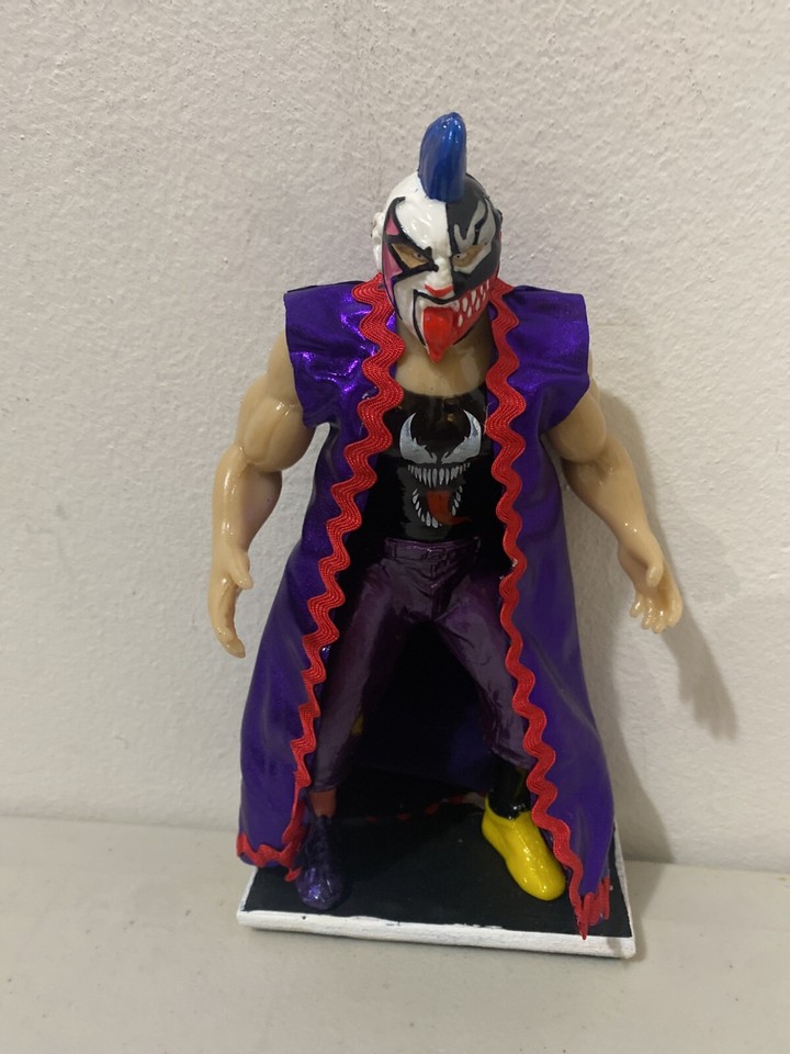 Psycho Clown(Venon) Wrestler 7in Action Figure Mexican Toys LUCHA LIBRE ...