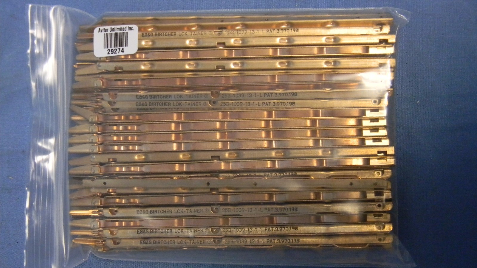 800 NEW EG&G Birtcher Lok-Tainer 25B-1039-13-1-L Circuit Board Retainer ...