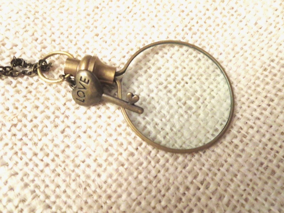 Magnifying Glass Necklace, Necklace 5x magnification | eBay