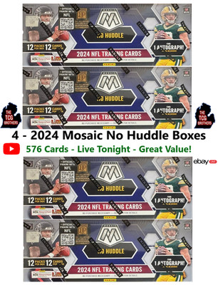 Seattle Seahawks Break #912 Mosaic No Huddle 2024 Hobby Box Football | eBay