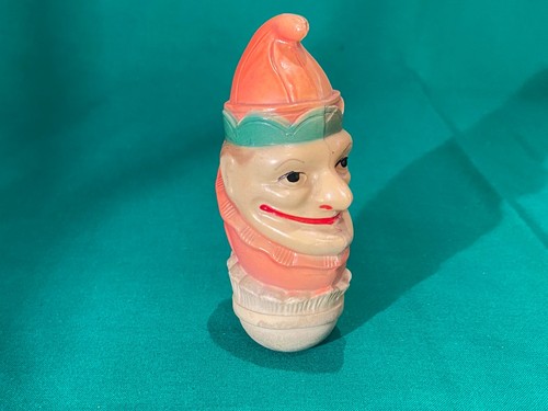 1930's Celluloid Roly Poly Figural PUNCH or Jester Toy Viscoloid | eBay