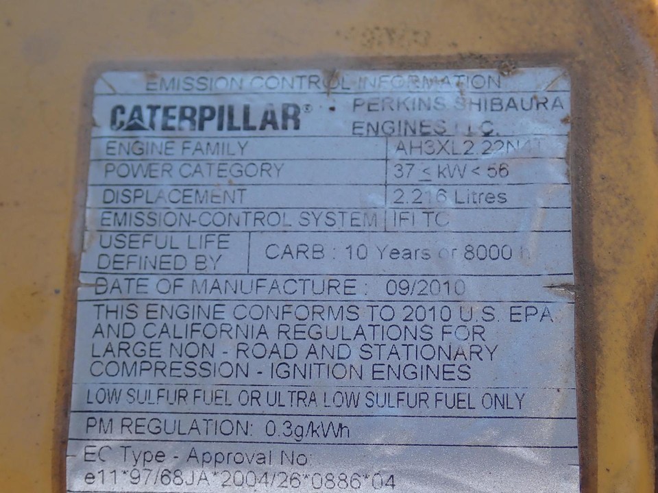 2010 Caterpillar C2.2 Turbo Diesel Engine LOW HOURS! VIDEO! CAT 3024C ...
