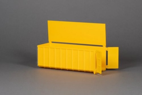 Bathtub Roll-Off Yellow 131 2/12ft3 With Lid 1/50 MSM 5610/01 | eBay