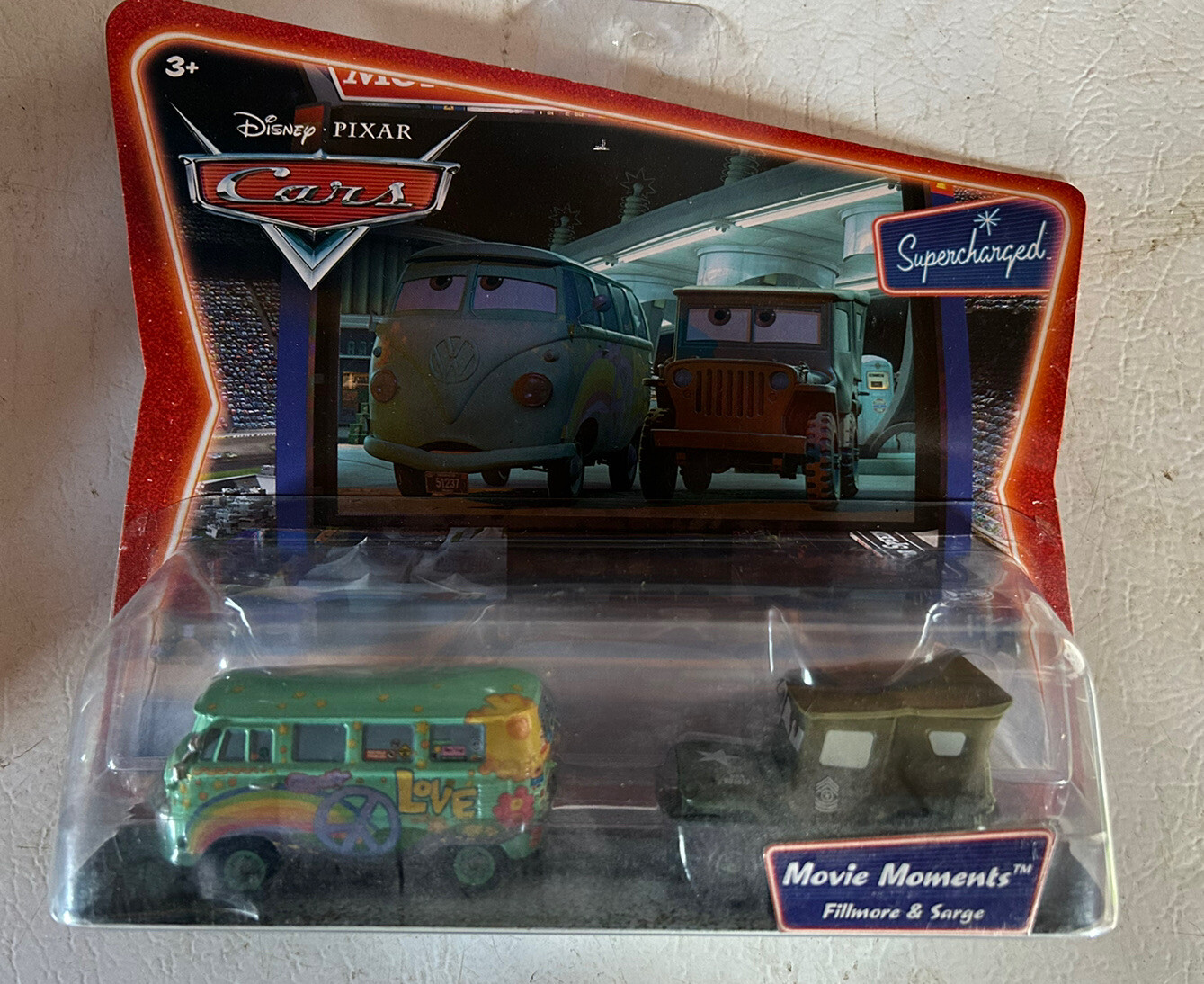 Disney Pixar Cars Fuel Tide Cheer Fillmore 2017 VW Bus - NOC